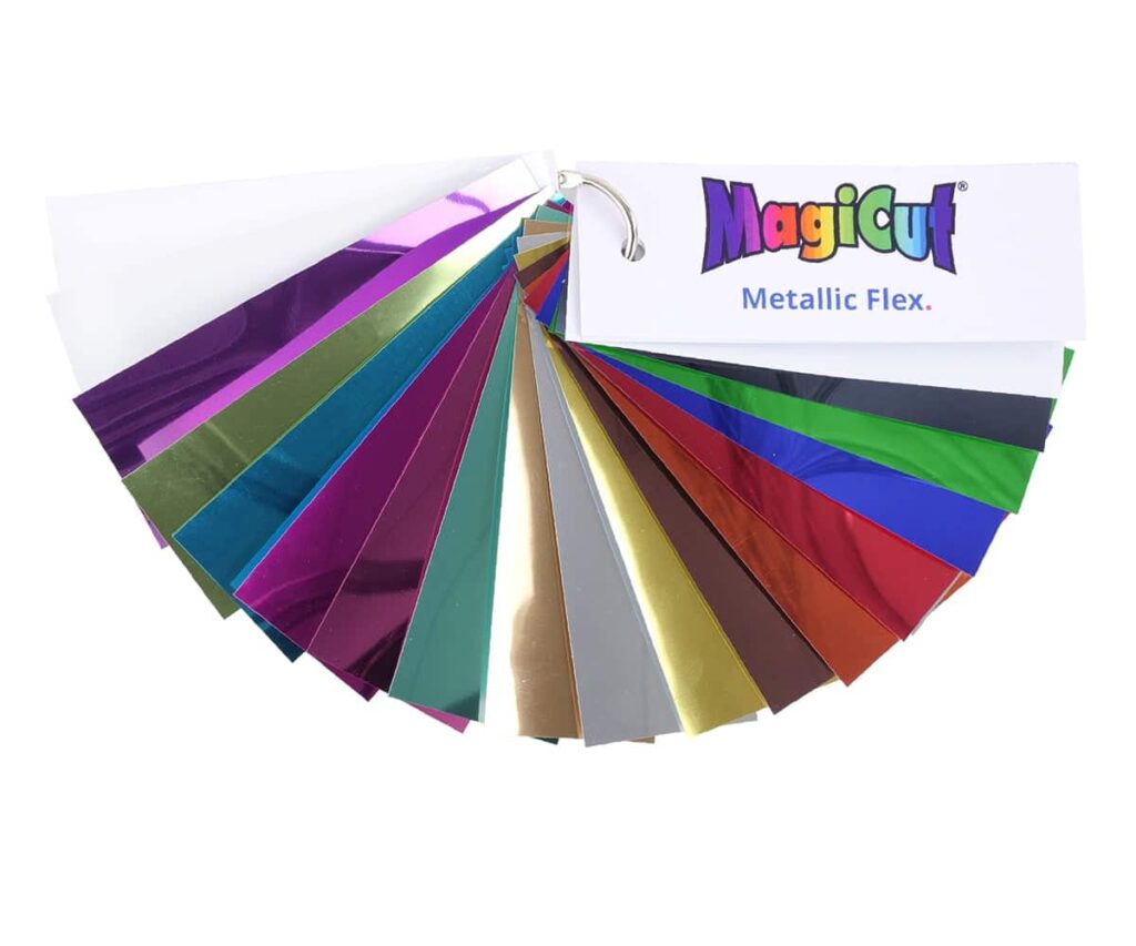 Color Swatches HTV: Explore the Range of MagiCut Metallic Flex Colors ...